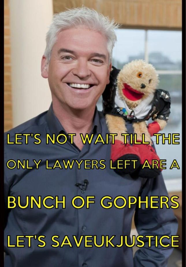 The 10 best #SaveUKJustice images - Legal Cheek